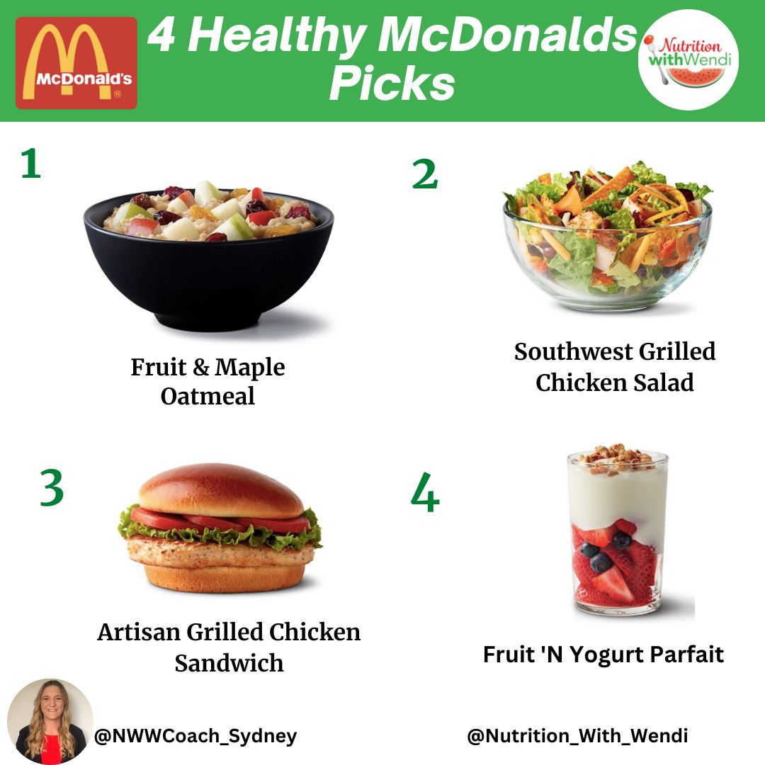 16 Fast Food Tips for Athletes Nutrition with Wendi